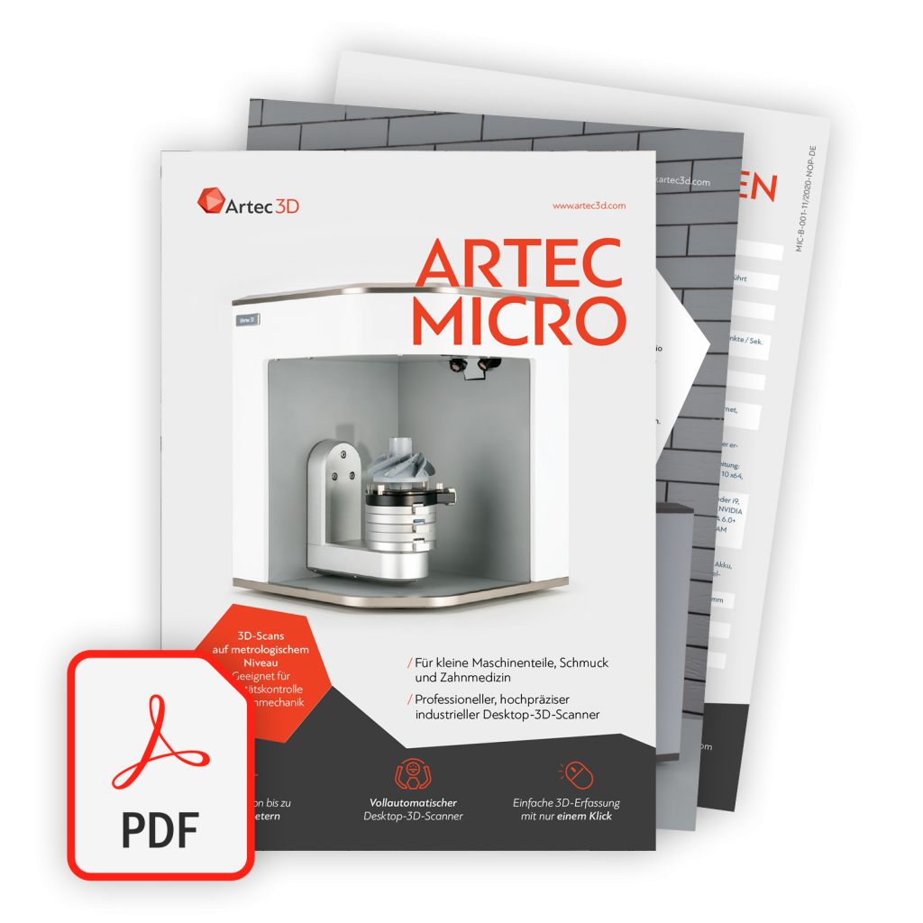 Produktbroschüre Artec Micro | algona GmbH - 3D Technologie und ...