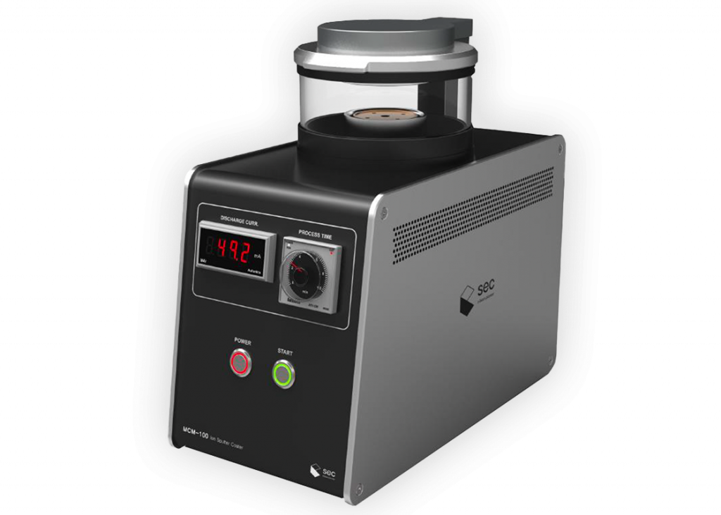 REM Sputter Coater - Cathodic Sputtering Metallizer MCM-100 SEC ...